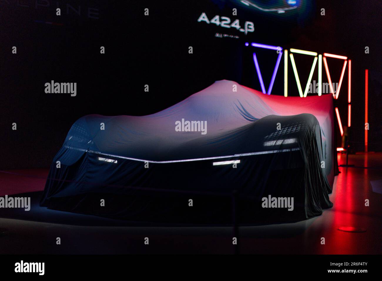 Le Mans, France. 08th June, 2023. Presentation of the Alpine A424 Beta ...