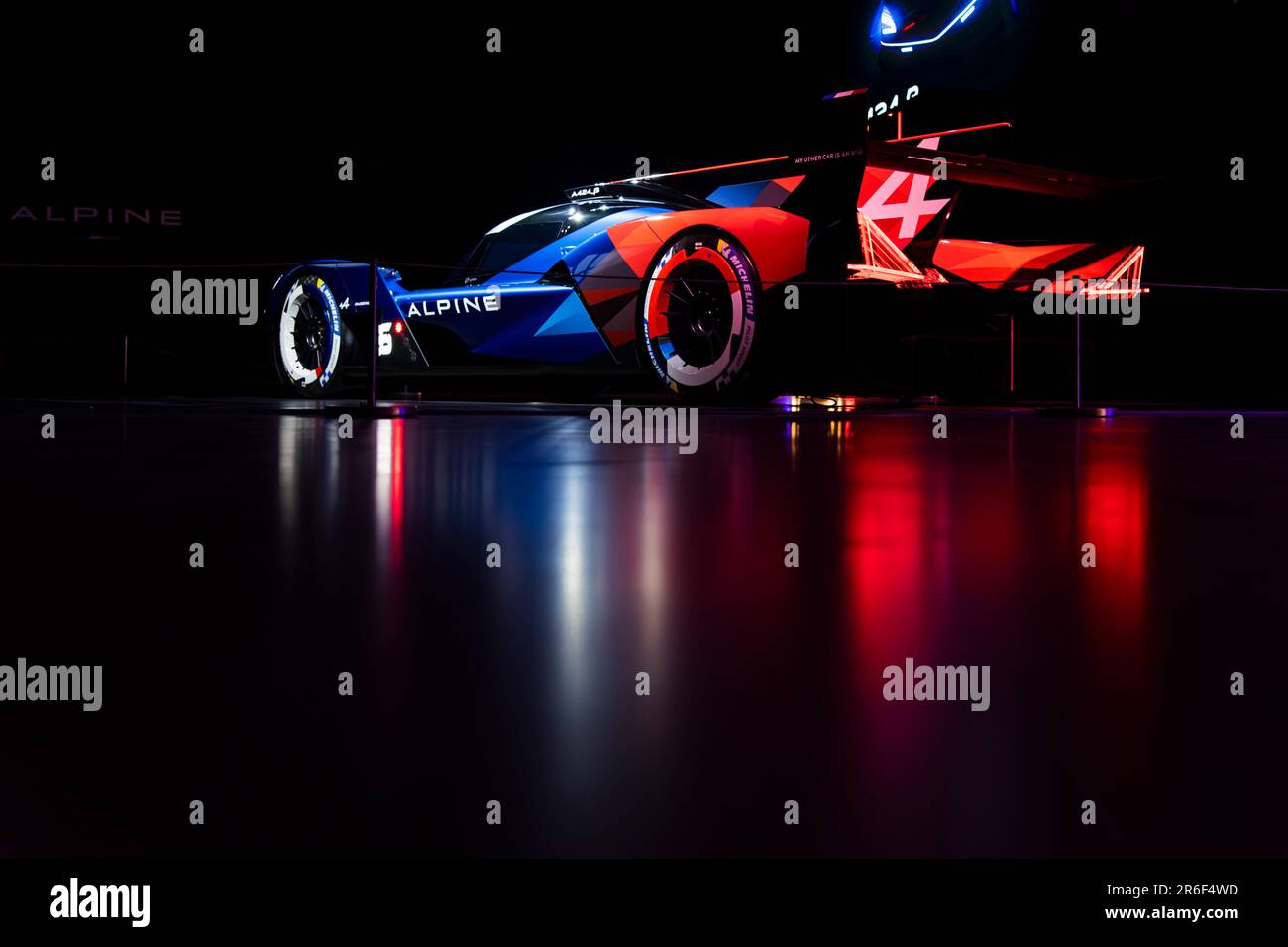 Le Mans, France. 08th June, 2023. Presentation of the Alpine A424 Beta ...