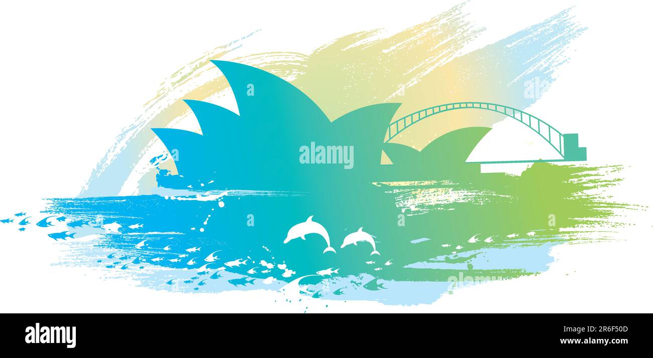 Sydney Opera House background Stock Vector Image & Art - Alamy