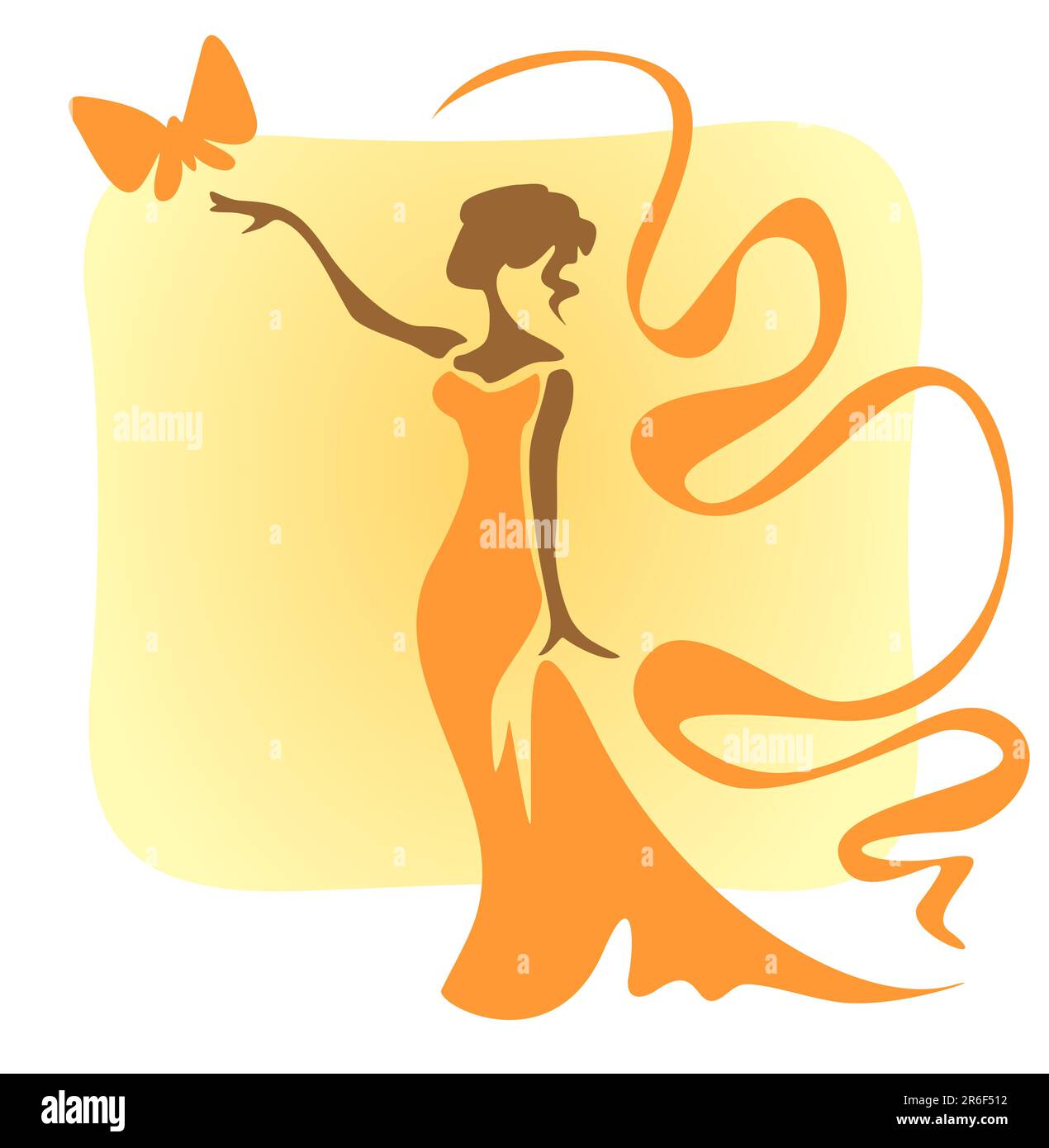 Butterfly women Cut Out Stock Images & Pictures - Alamy