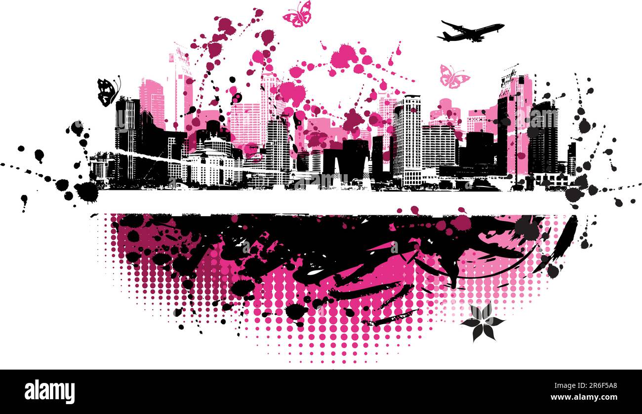 Cityscape background, urban art Stock Vector Image & Art - Alamy