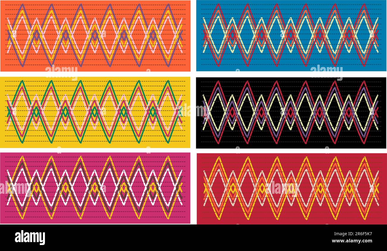 fancy embroidery border Stock Vector Image & Art - Alamy