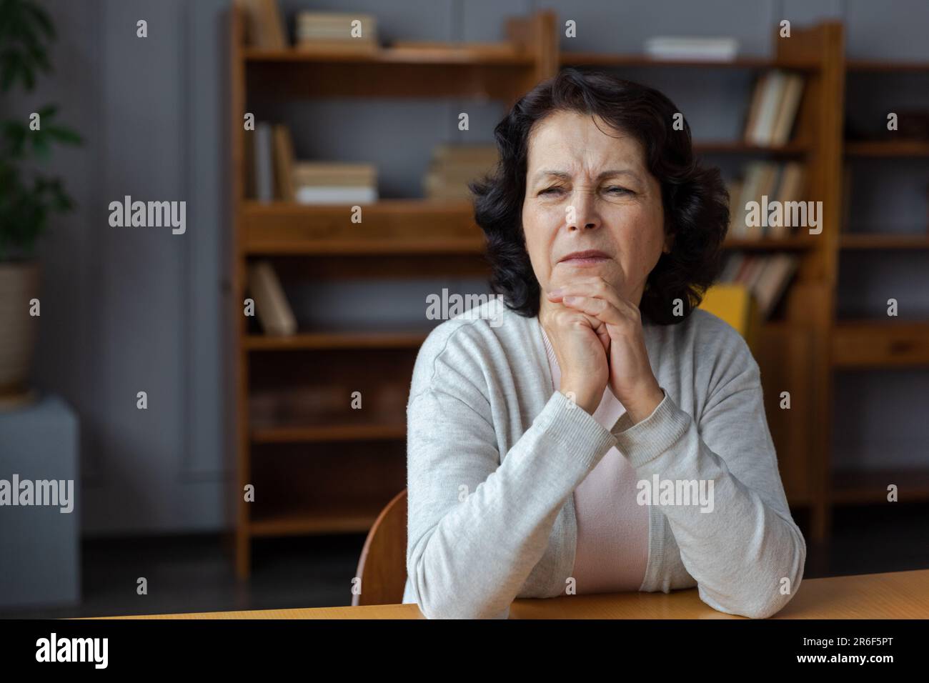 Older woman hope grief hi-res stock photography and images - Alamy