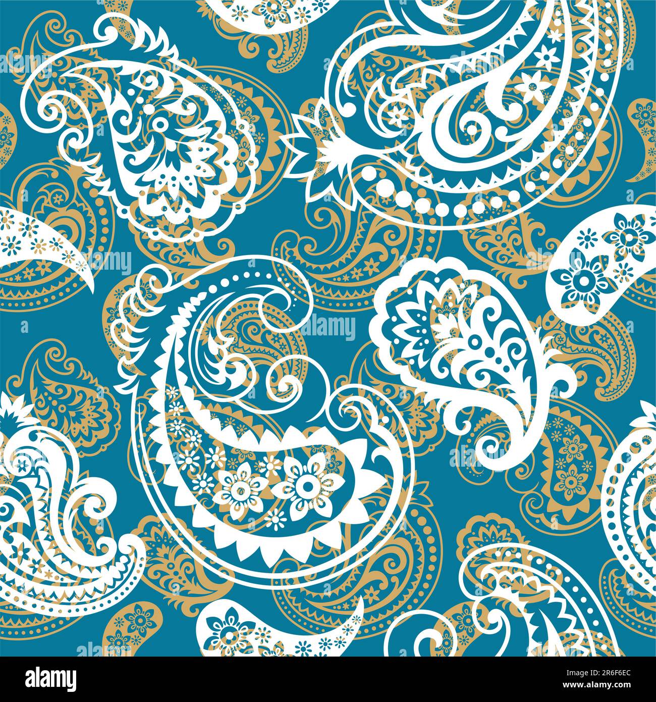 Seamless Background Paisley