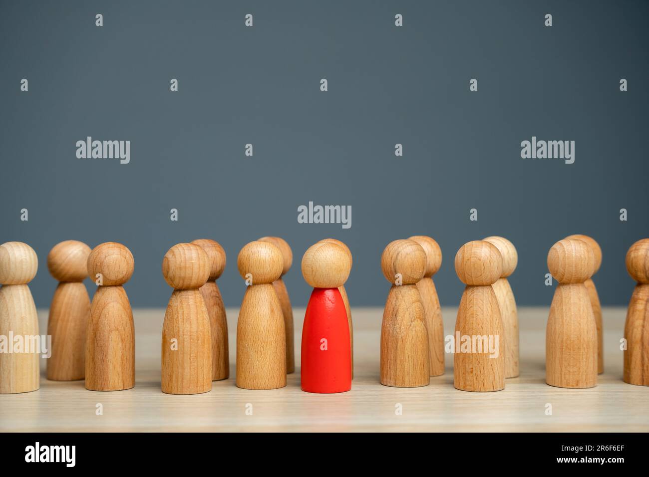 The red man steps forward from the group. Volunteer. Enterprising ...