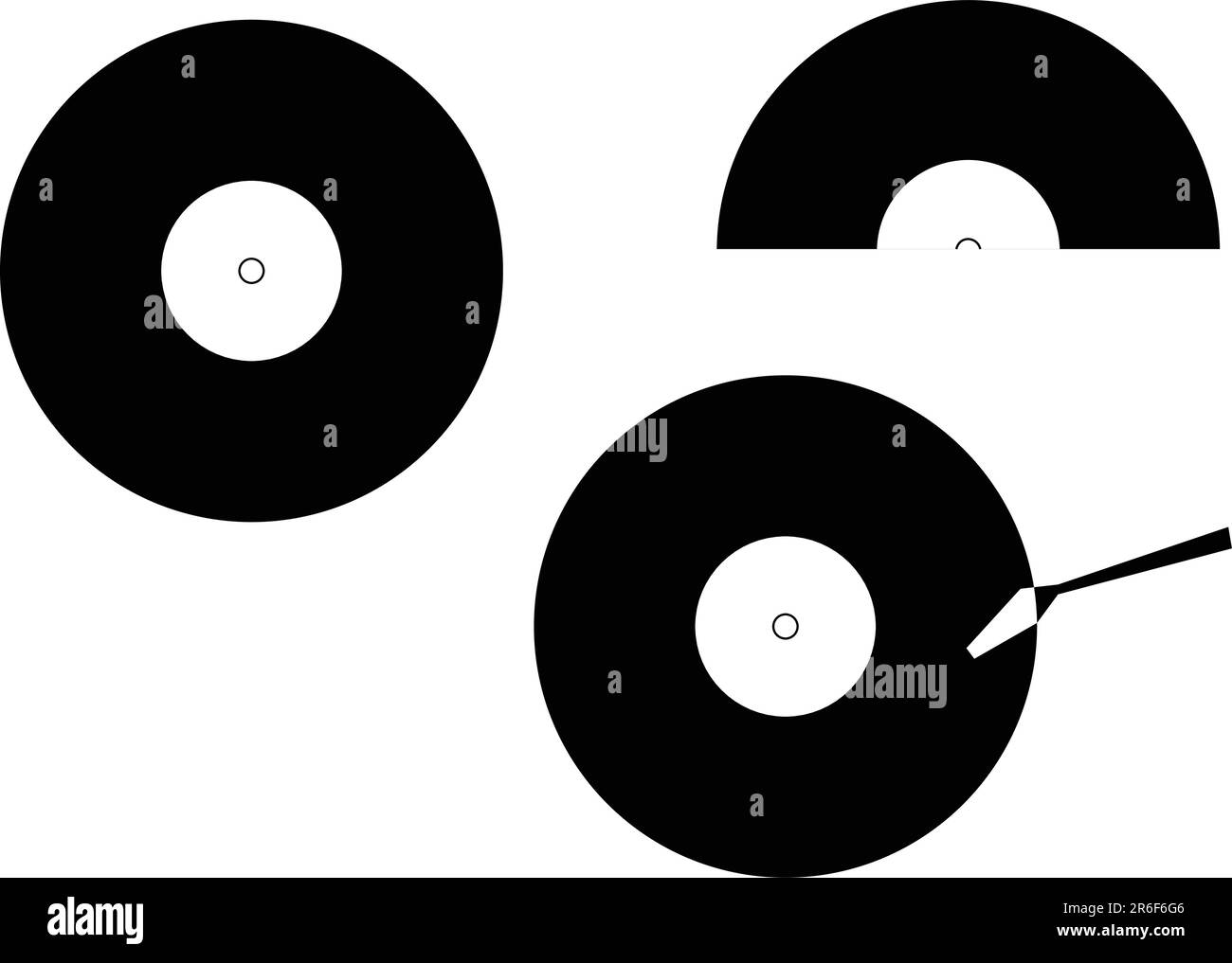 Vintage sound disc recording illustration hi-res stock photography and ...