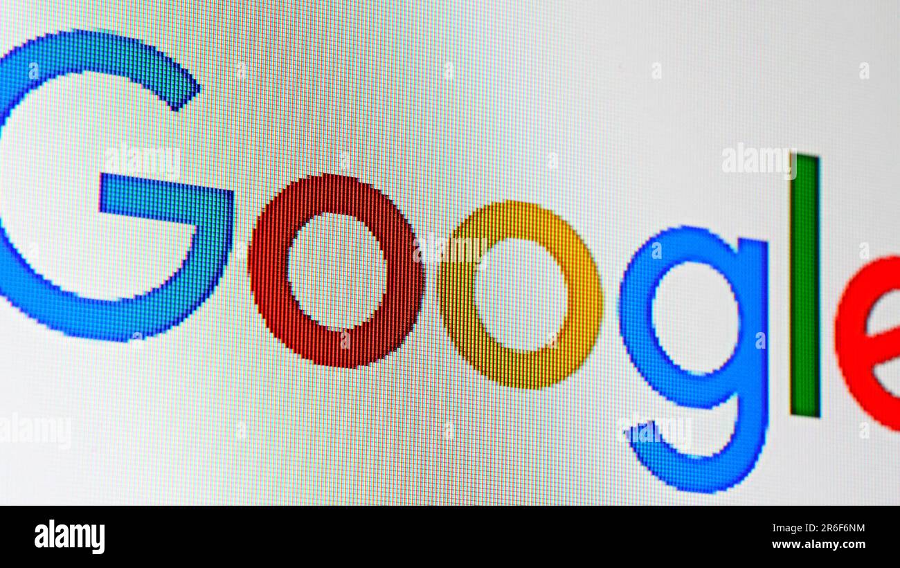 New York, USA - 31.05.2023: Google technology company logo on the ...