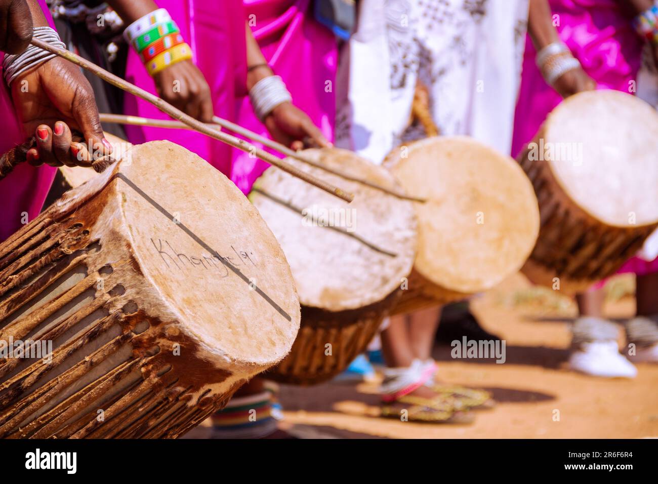 African Drummer ladies dancing, they are from the Limpopo Province in ...