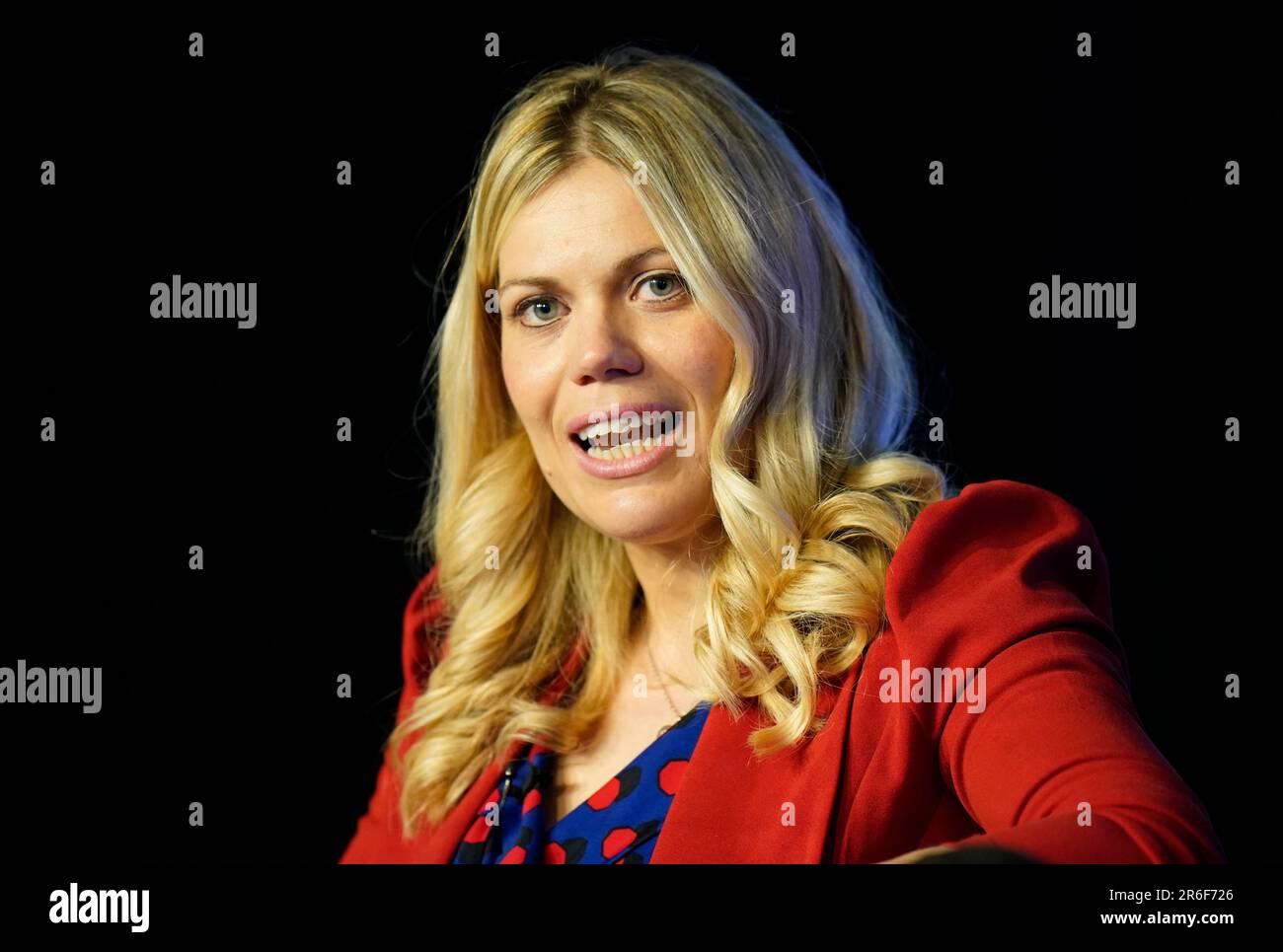 Miriam Cates MP speaks during the Northern Research Group conference at ...