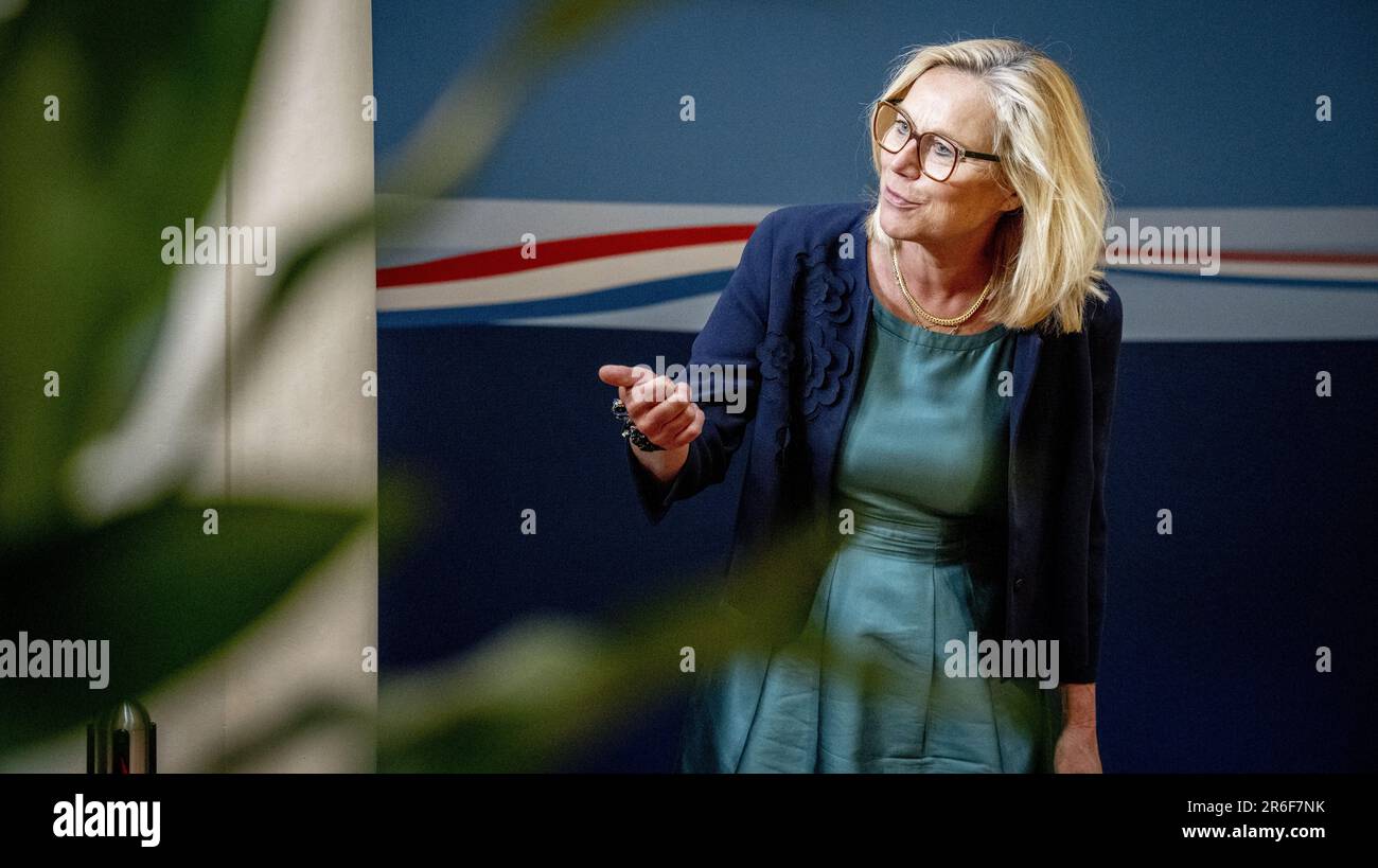 THE HAGUE - 09/06/2023, THE HAGUE - Sigrid Kaag Minister of Finance at ...