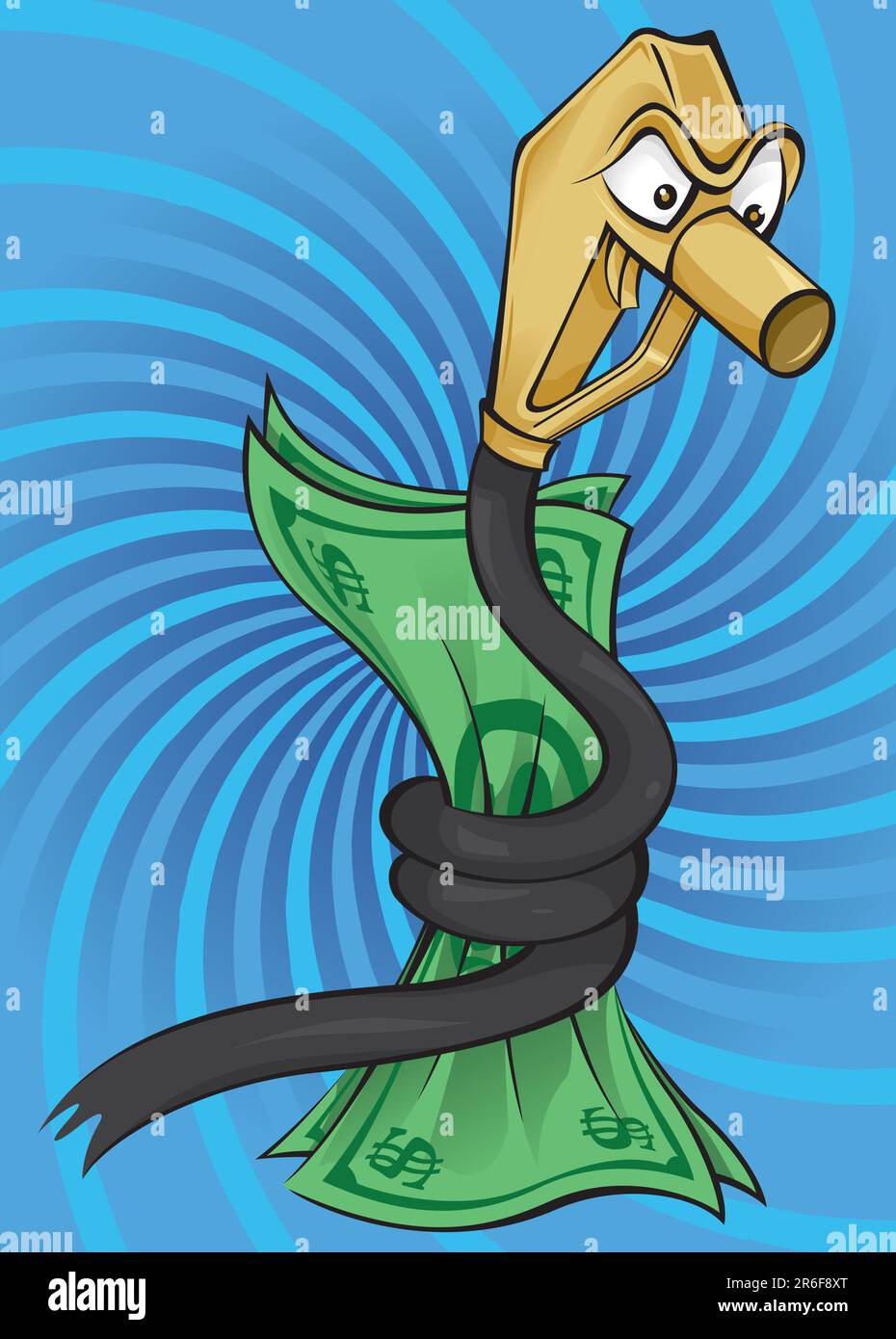 Cartoon illustration of the fuel crises Stock Vector Image & Art - Alamy