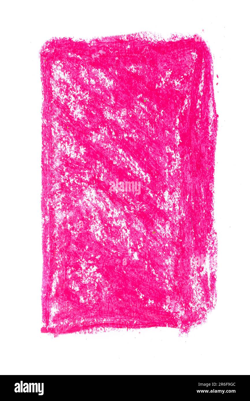 colored pencil strokes isolated on white background Stock Photo - Alamy