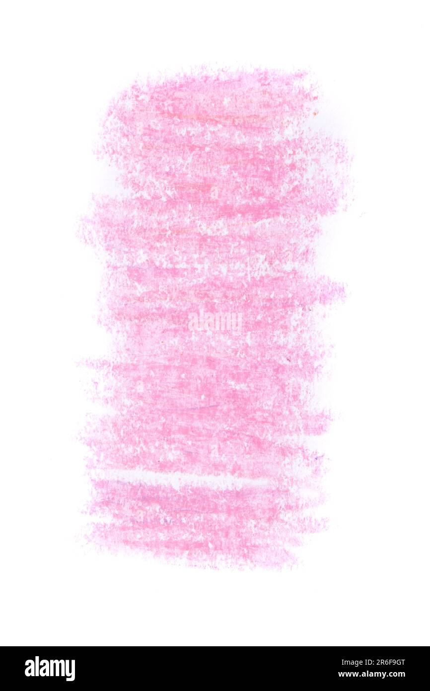 colored pencil strokes isolated on white background Stock Photo - Alamy