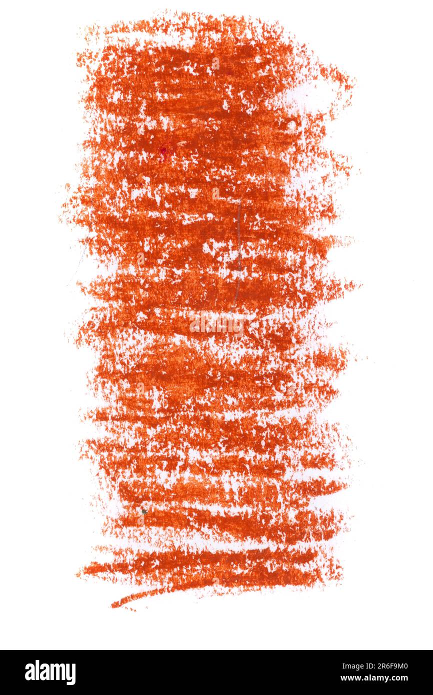 colored pencil strokes isolated on white background Stock Photo - Alamy