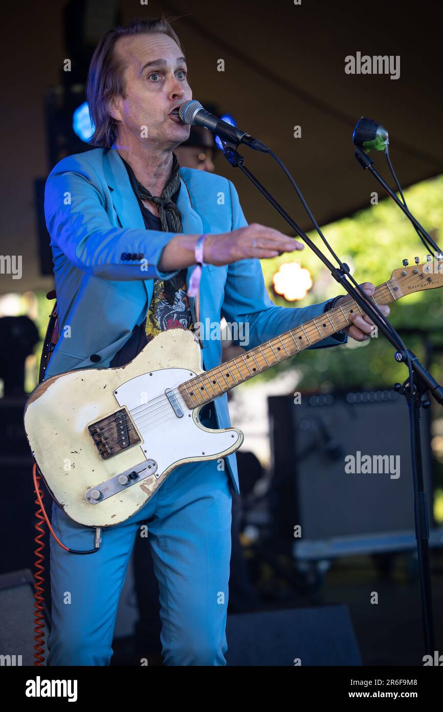 Oslo, Norway. 08th June, 2023. The American band Chuck Prophet and The ...