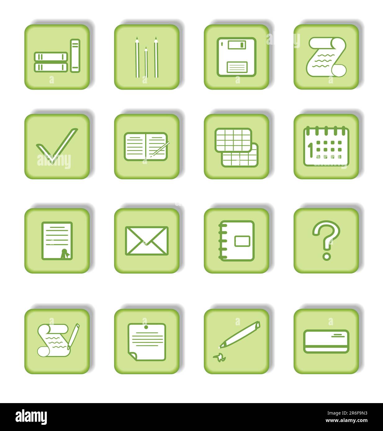 Sticker of pen Stock Vector Images - Alamy