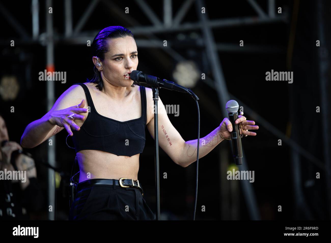 Oslo, Norway. 08th June, 2023. The French singer and songwriter Jehnny ...