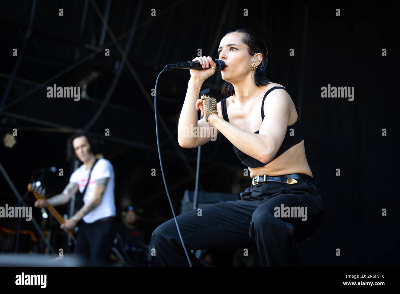 Oslo, Norway. 08th June, 2023. The French singer and songwriter Jehnny ...