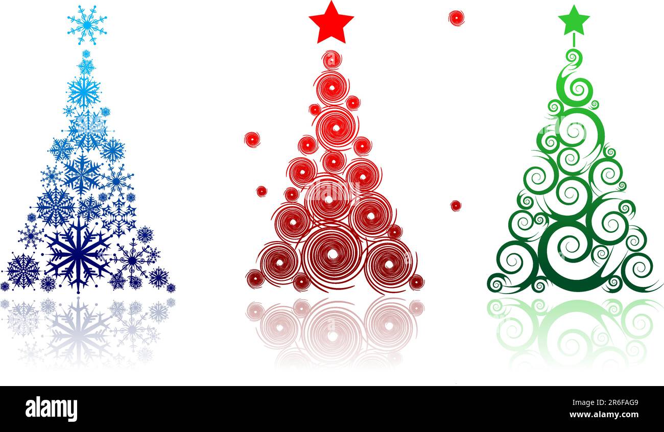 Christmas tree beautiful for your design Stock Vector Image & Art - Alamy