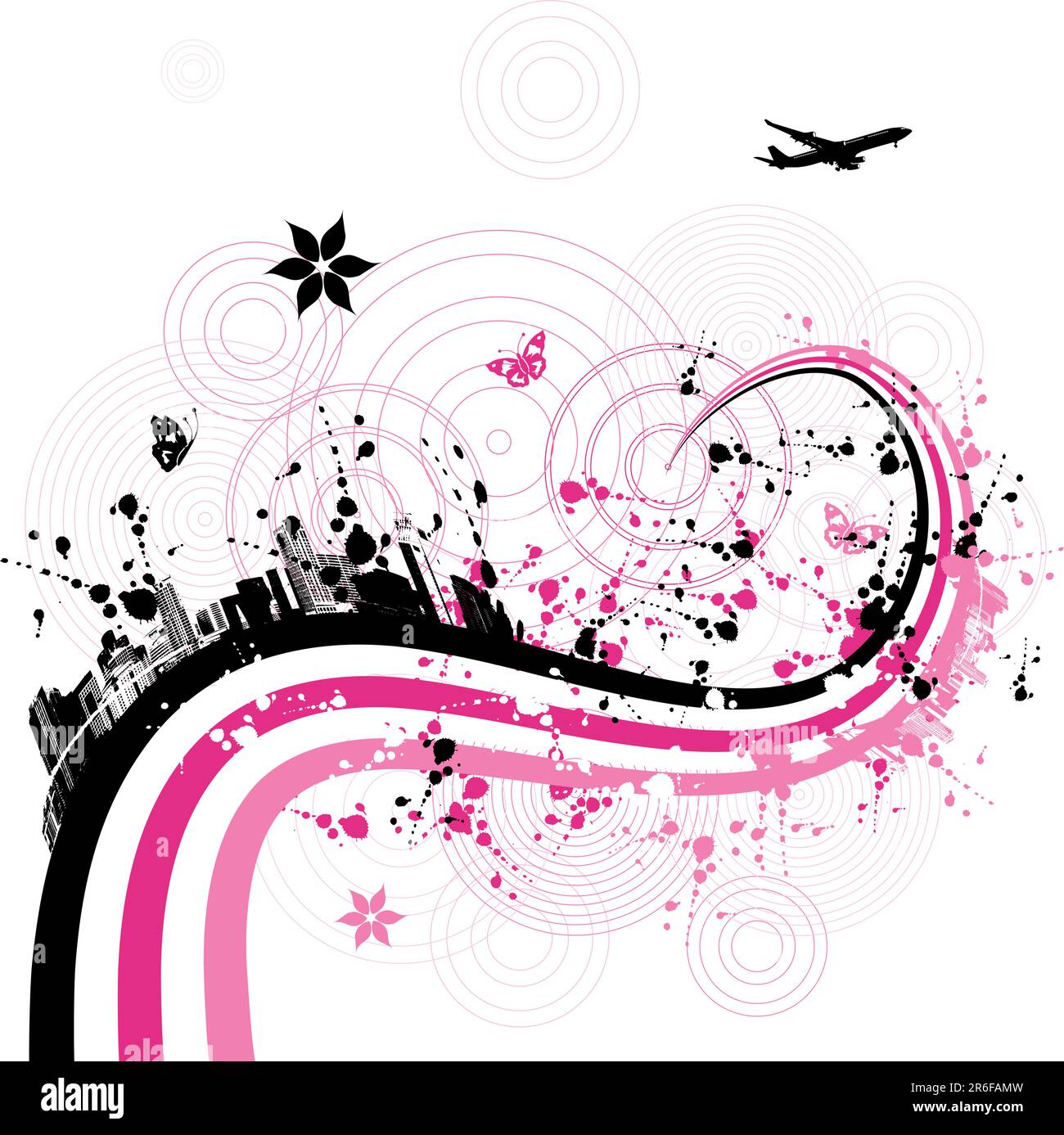 Cityscape background, urban art Stock Vector Image & Art - Alamy