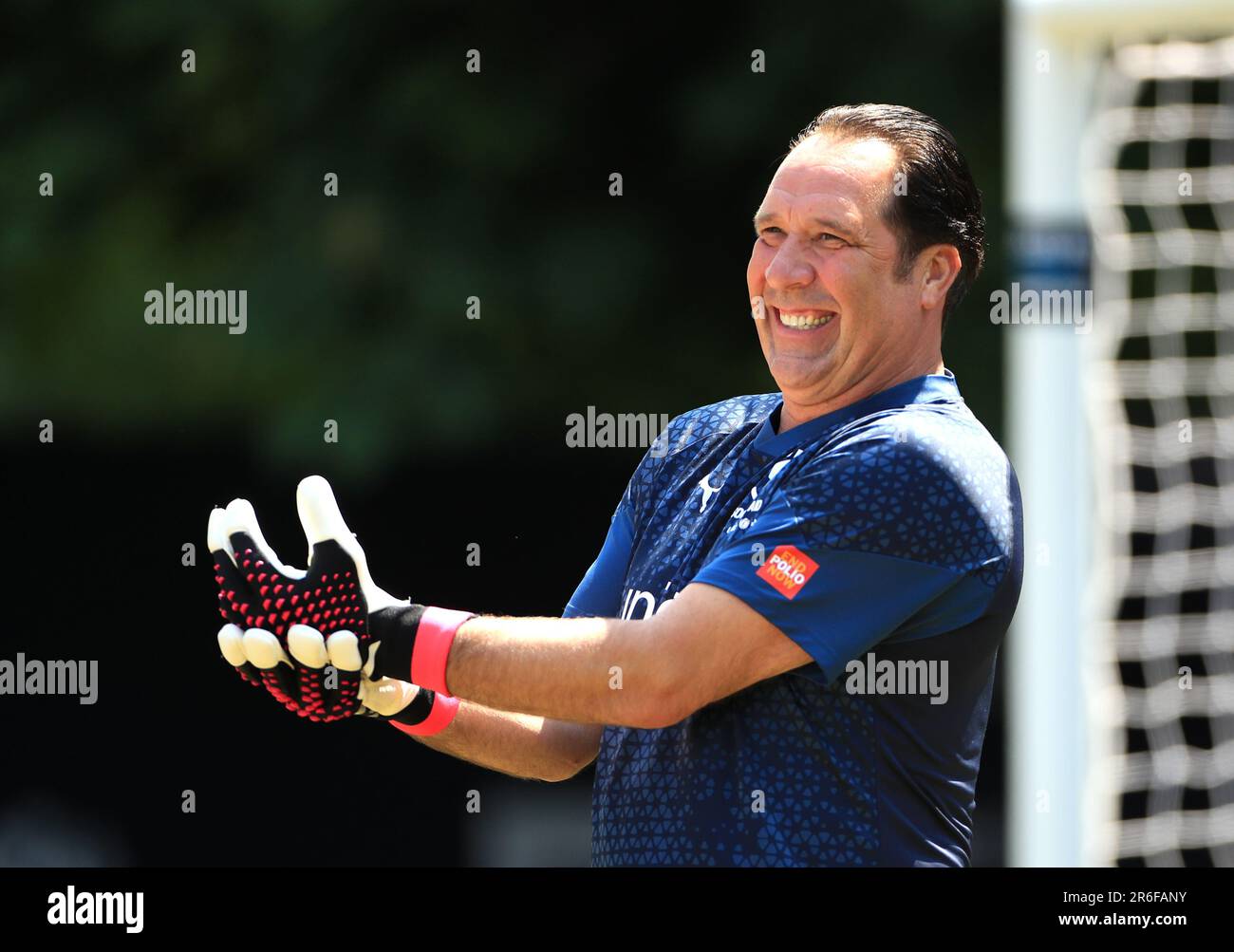 David Seaman during a training session at Champneys Tring ahead of the ...