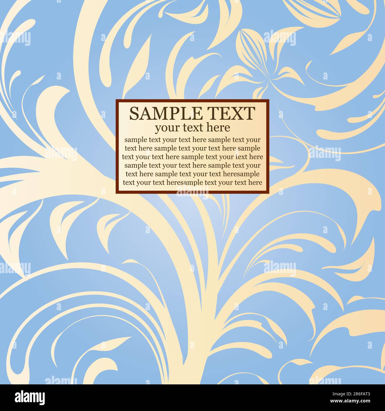 Abstract floral background, vector illustration Stock Vector Image ...