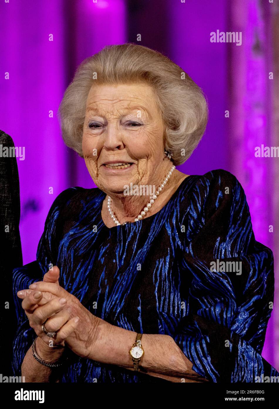 Amsterdam, The Netherlands. 09th June, 2023. Princess Beatrix attend ...