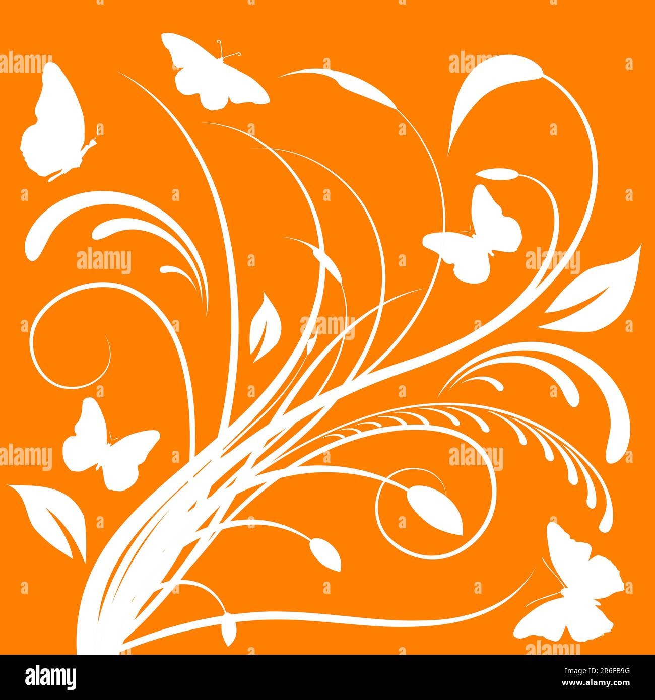 Abstract Floral Background Vector Illustration Stock Vector Image And Art Alamy