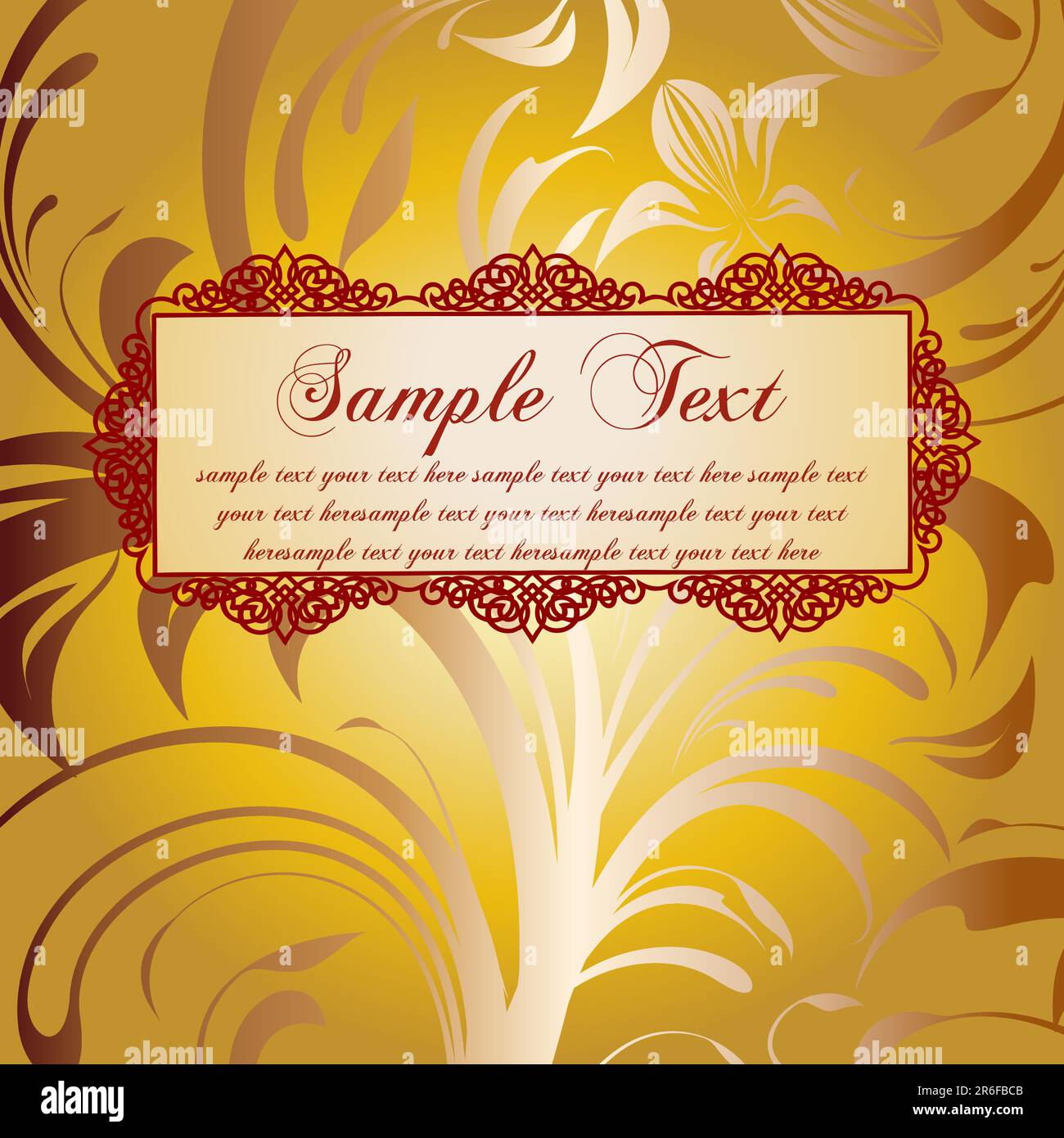 Abstract floral background, vector illustration Stock Vector Image ...