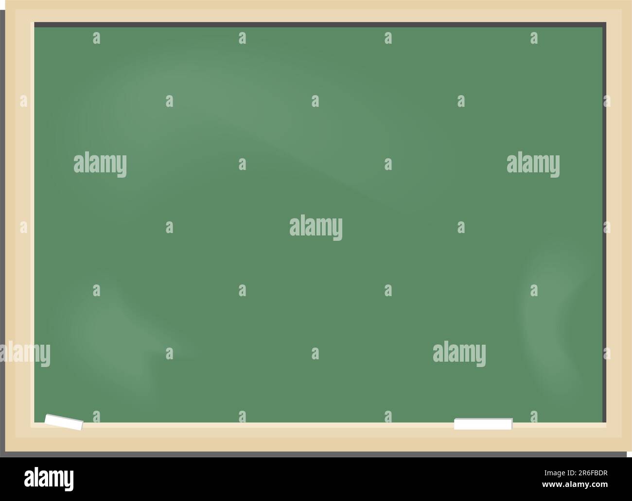 Realistic illustration school blackboard - vector Stock Vector Image ...