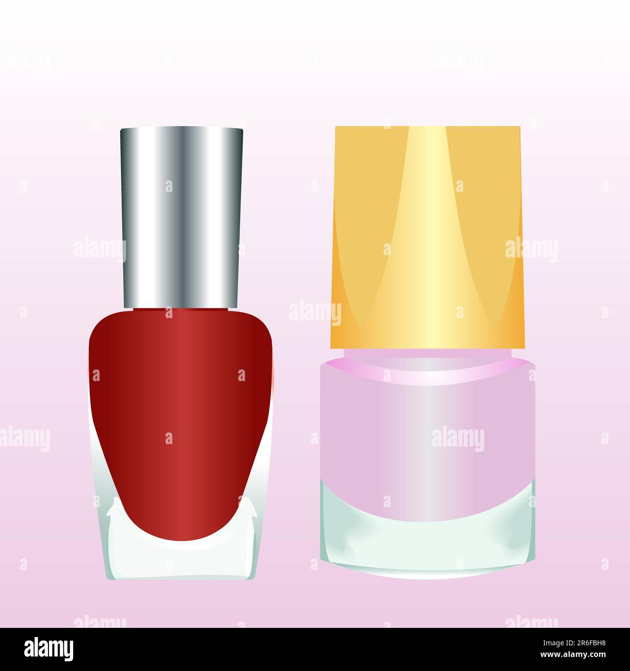 Nice manicure Stock Vector Images - Alamy