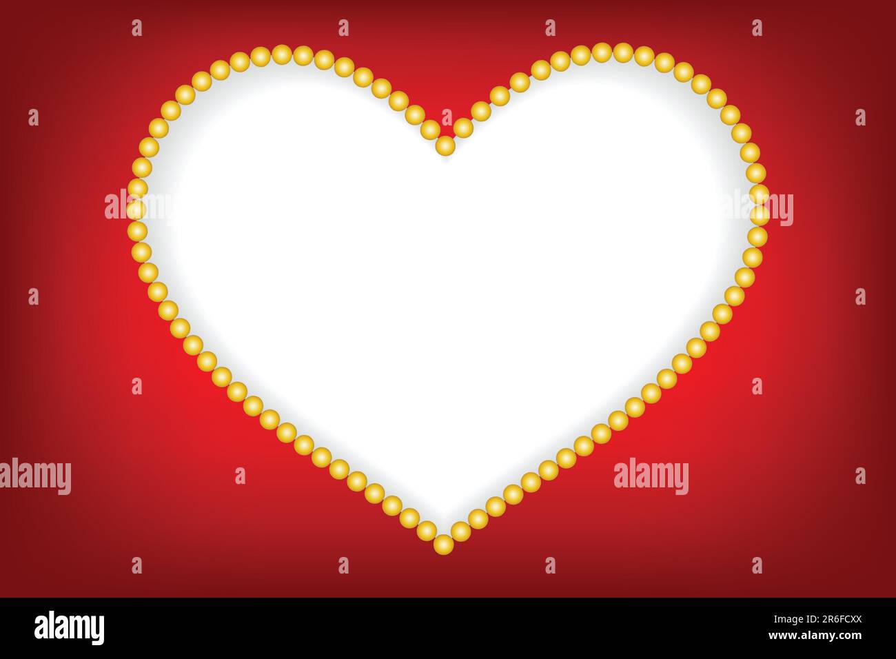 Valentine background with one hearts big in center Stock Vector Image ...