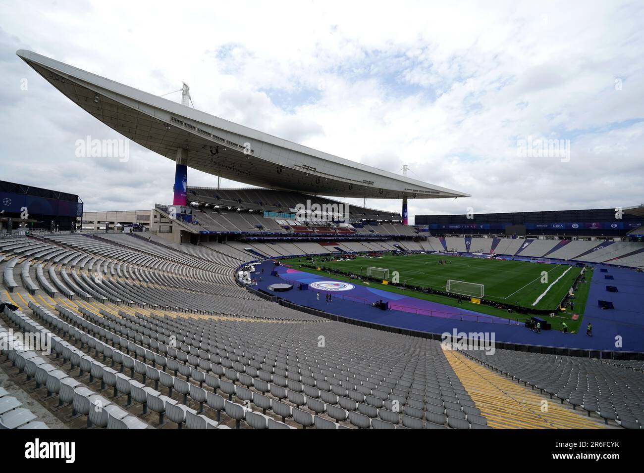A general view of the Ataturk Olympic Stadium, Istanbul, ahead of ...