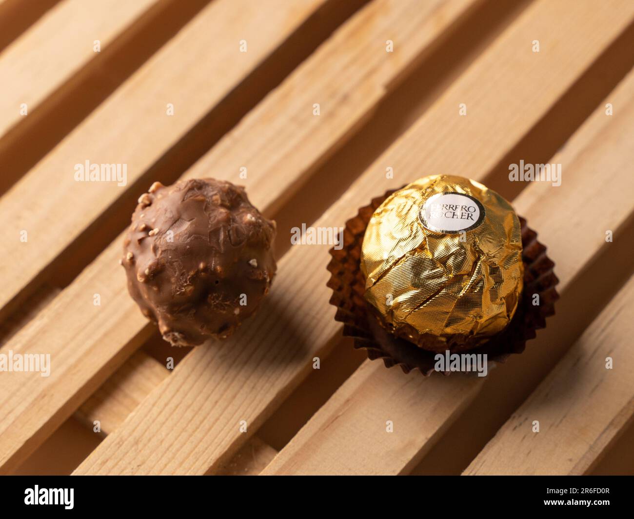 West Bangal, India - May 20, 2023 : Ferrero Rocher chocolate photos ...