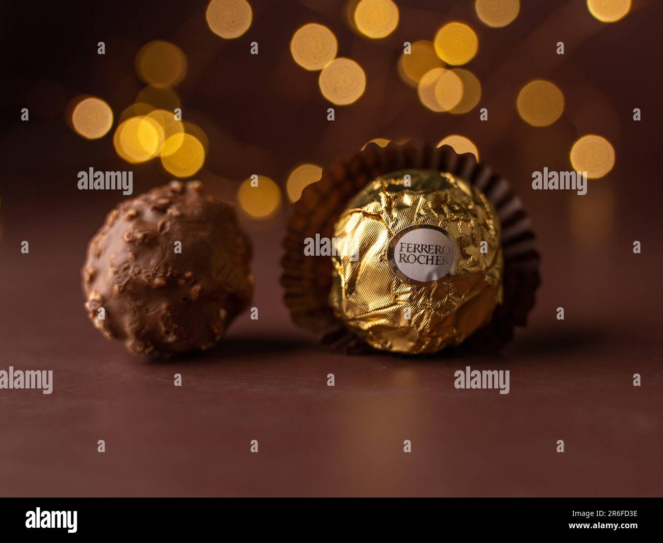 West Bangal, India - May 20, 2023 : Ferrero Rocher chocolate photos ...