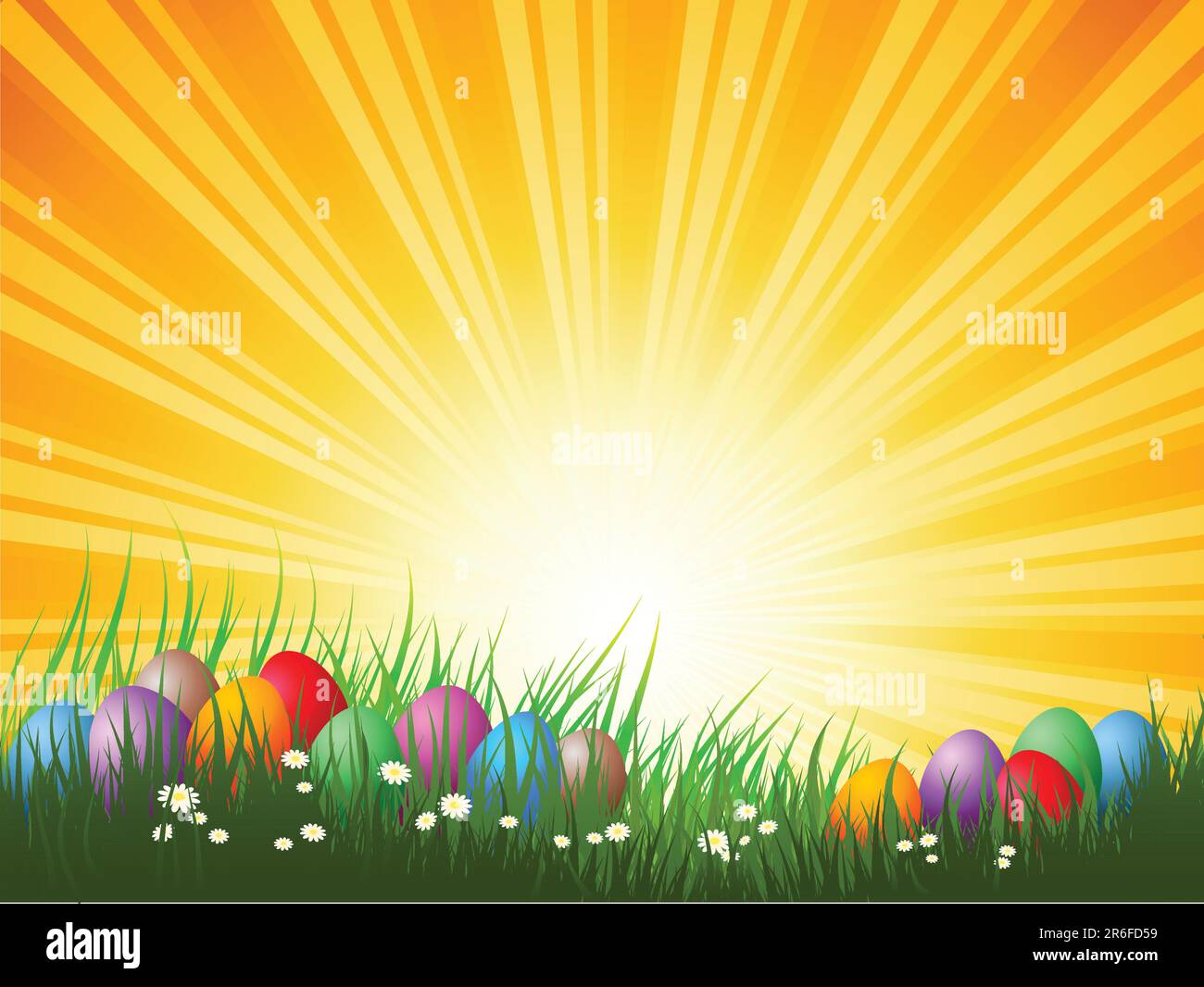 Sunny bloom Stock Vector Images - Alamy