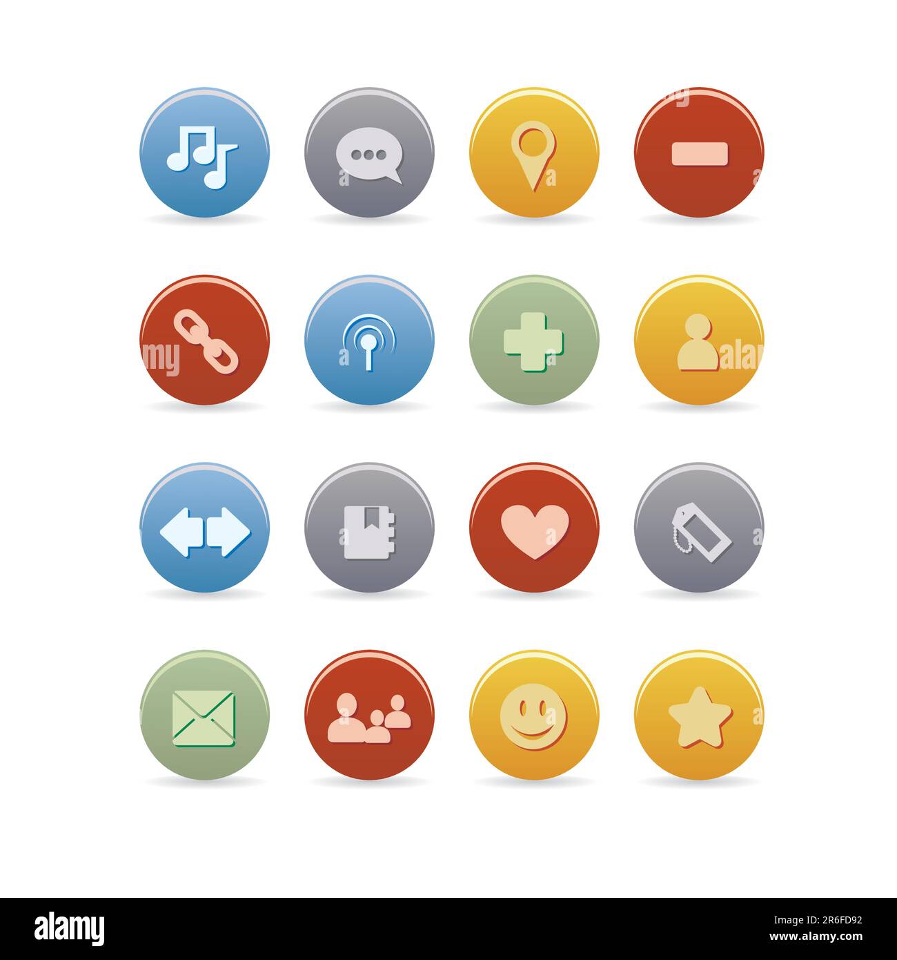 blog icon set Stock Vector Image & Art - Alamy