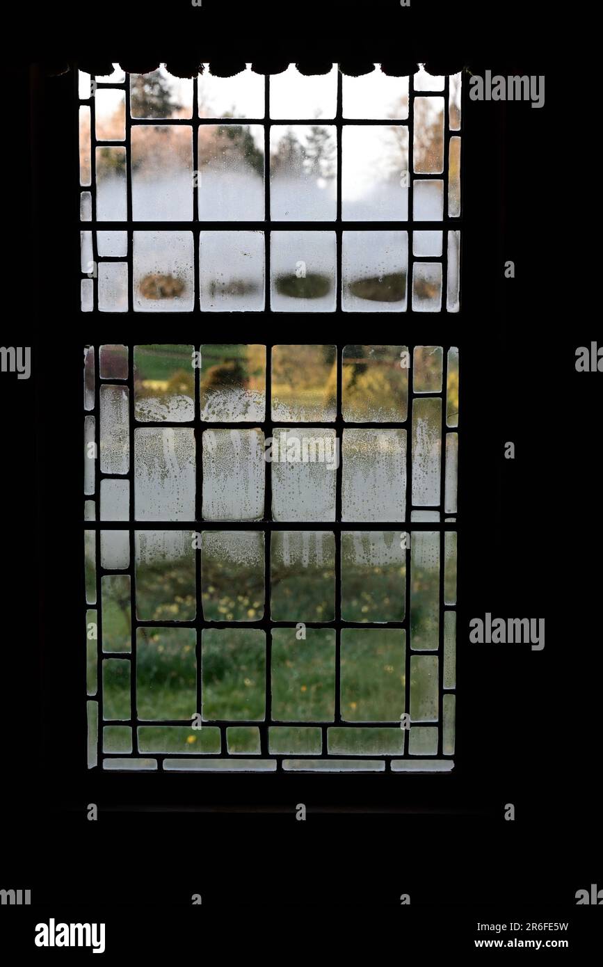 A misty window seen from the inside Stock Photo - Alamy