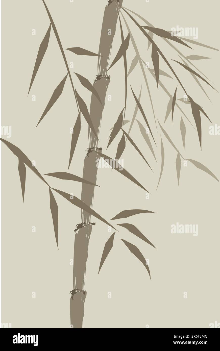 Chinese Bamboo Tree Borders