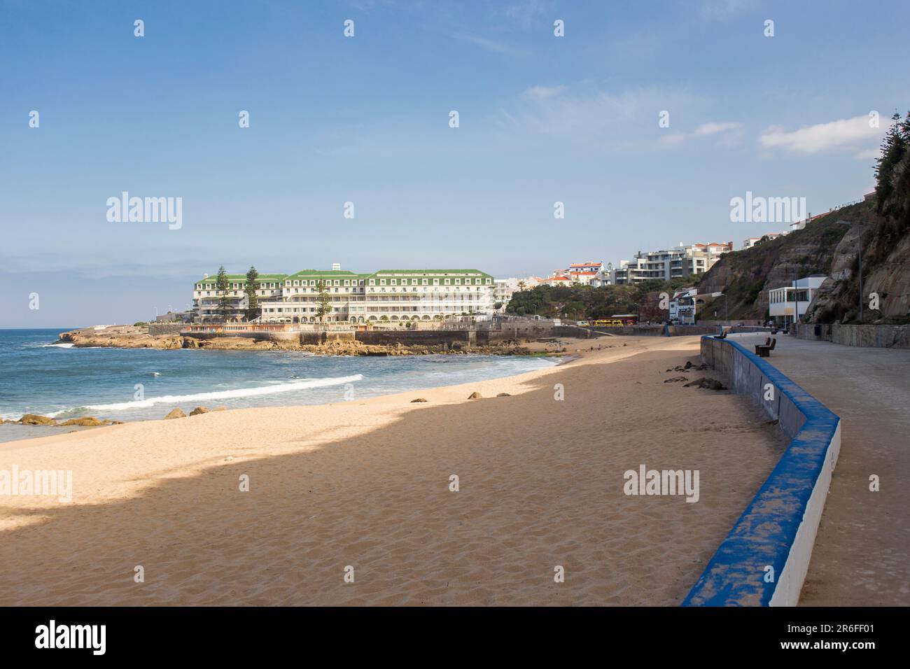 Praia do Sul e Praia da Baleia Ericeira Portugal Stock Photo - Alamy