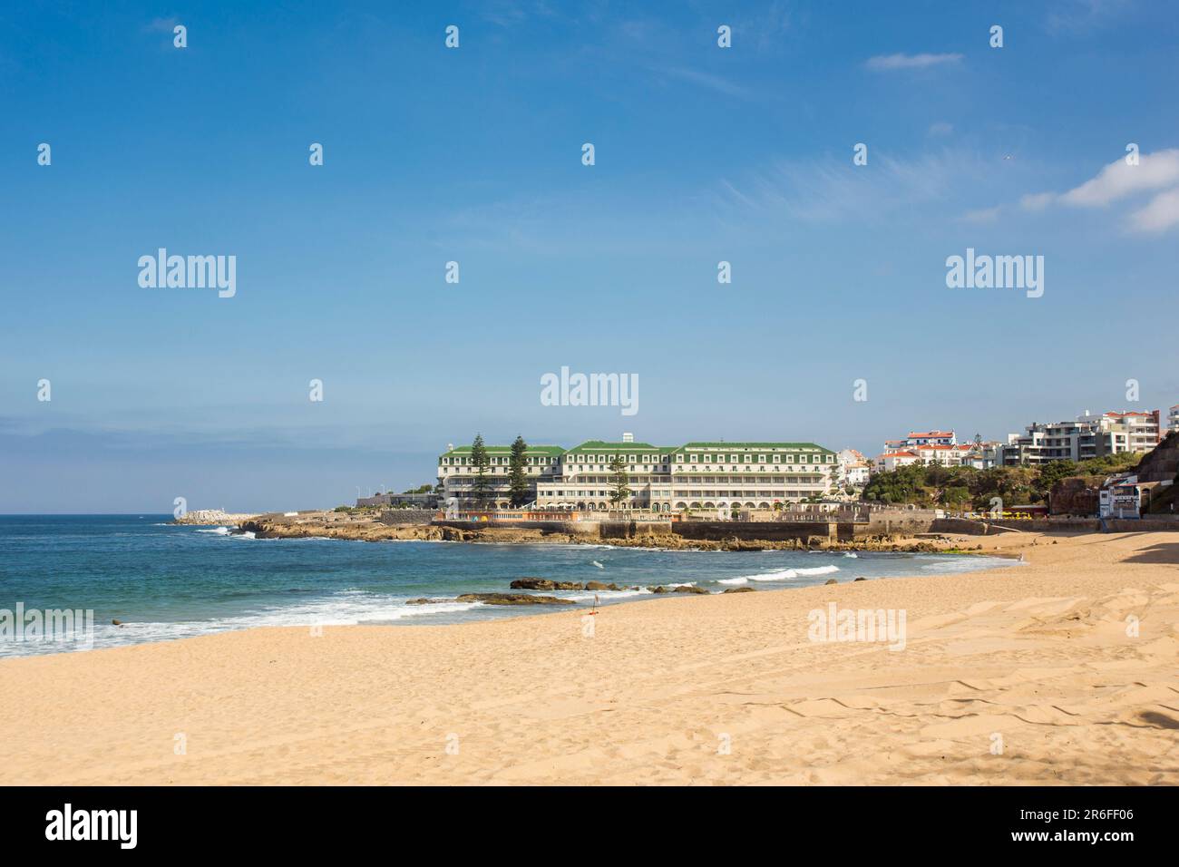Praia do Sul e Praia da Baleia Ericeira Portugal Stock Photo - Alamy