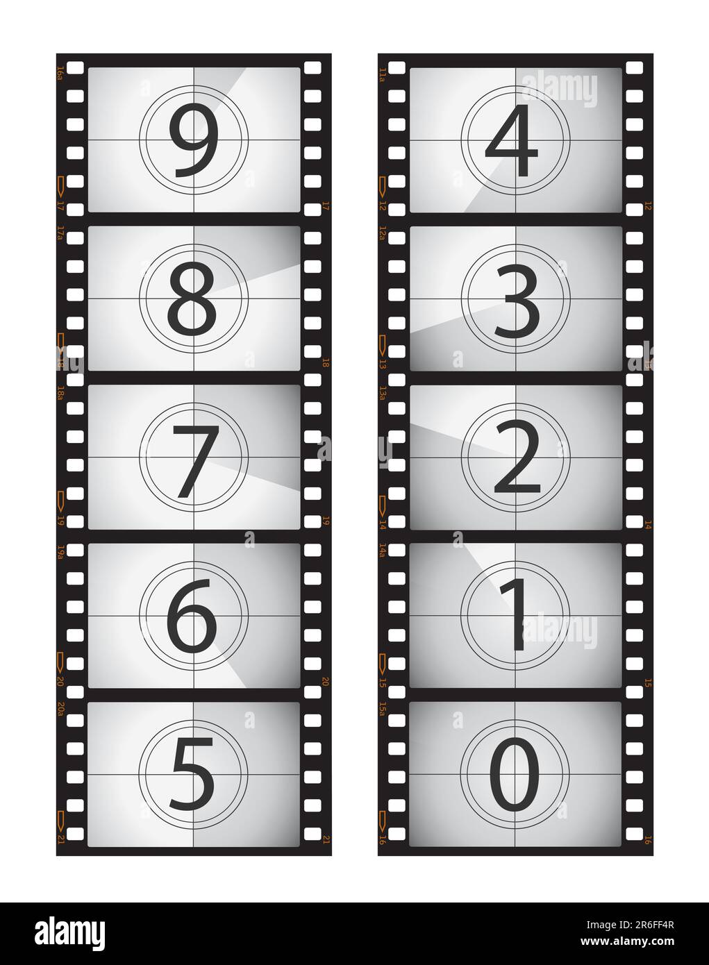 Vertical film Stock Vector Images - Alamy