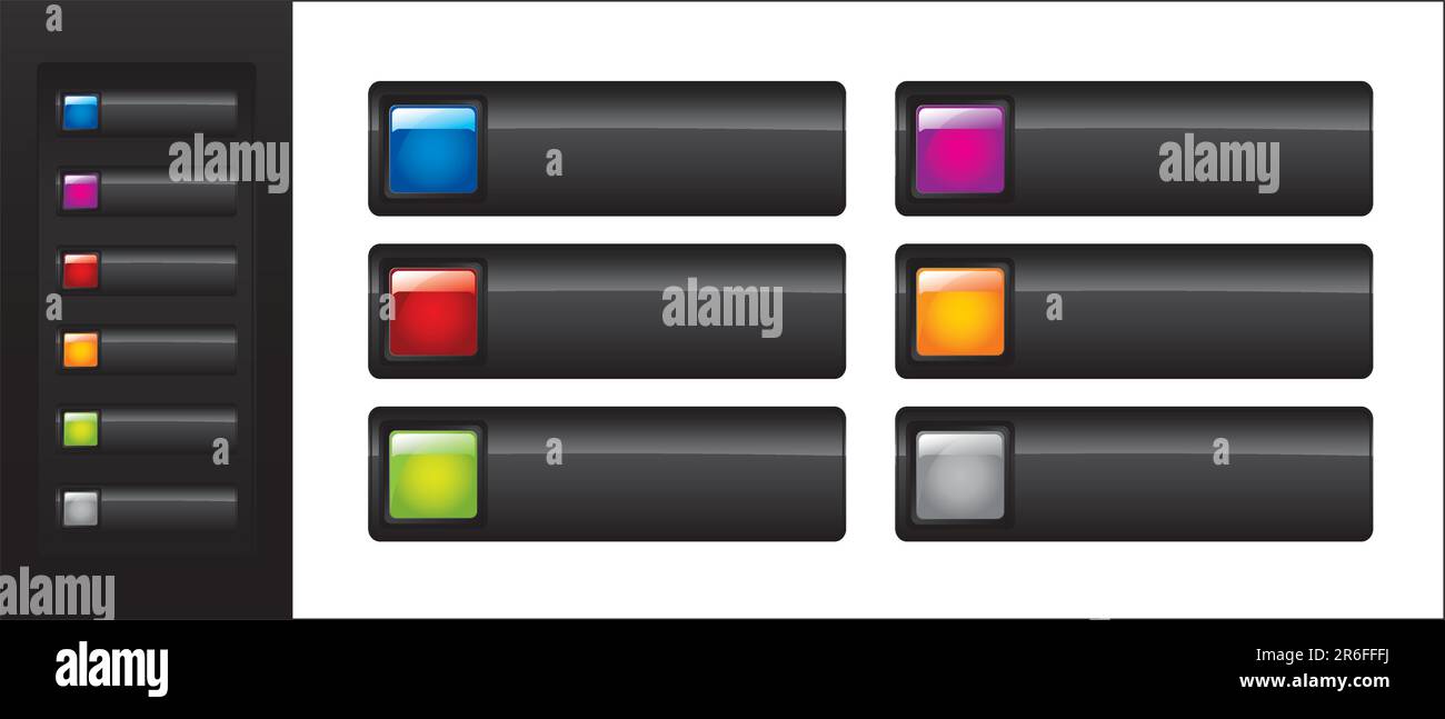 Vertical navigation bar hi-res stock photography and images - Alamy