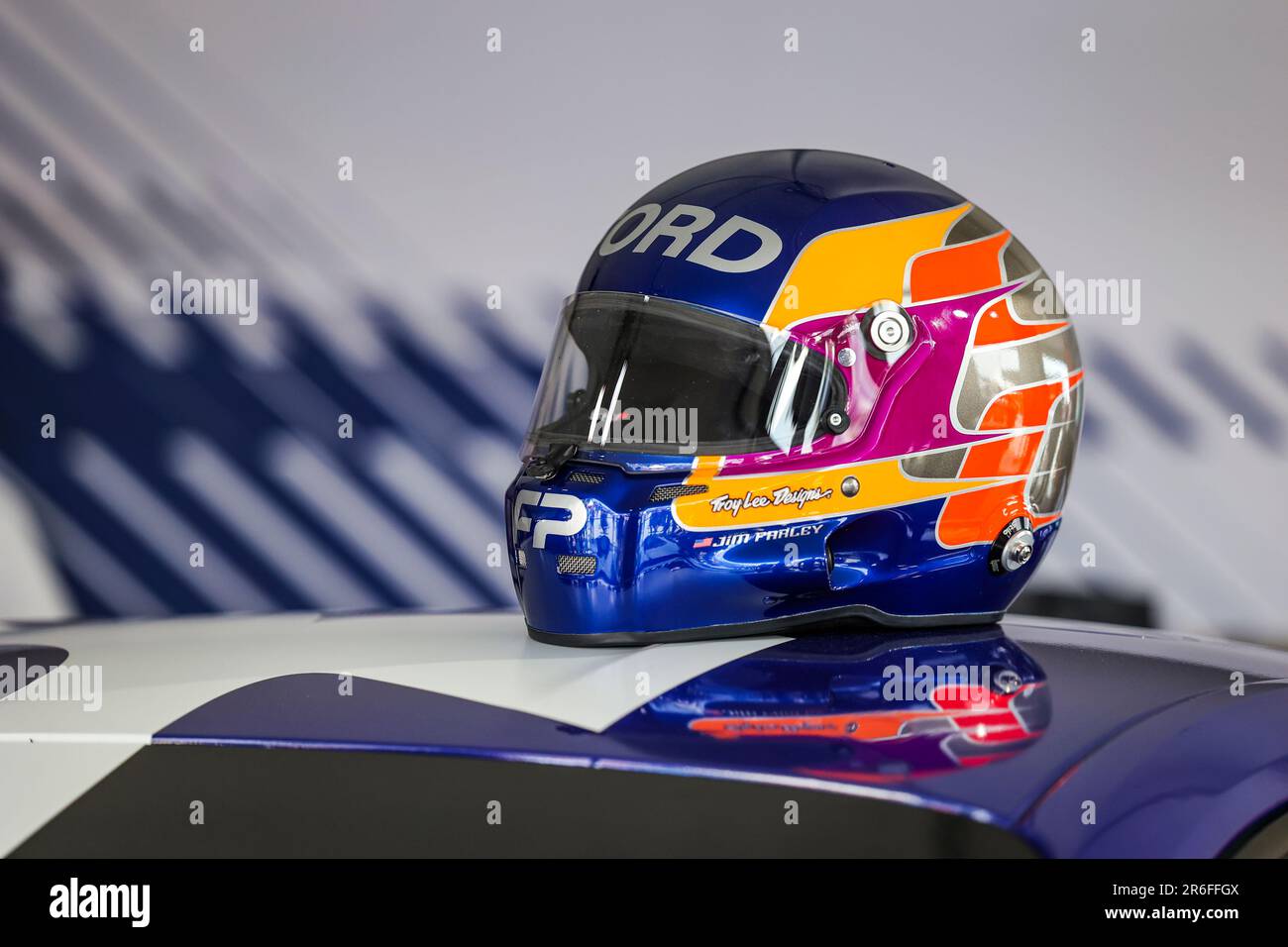 Le Mans, France. 09th June, 2023. Ford Mustang GT3 reveal with a the ...