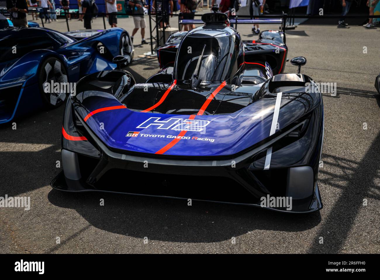Le Mans, France. 09th June, 2023. Toyota GR2 H2 Hydrogen Racing Concept ...