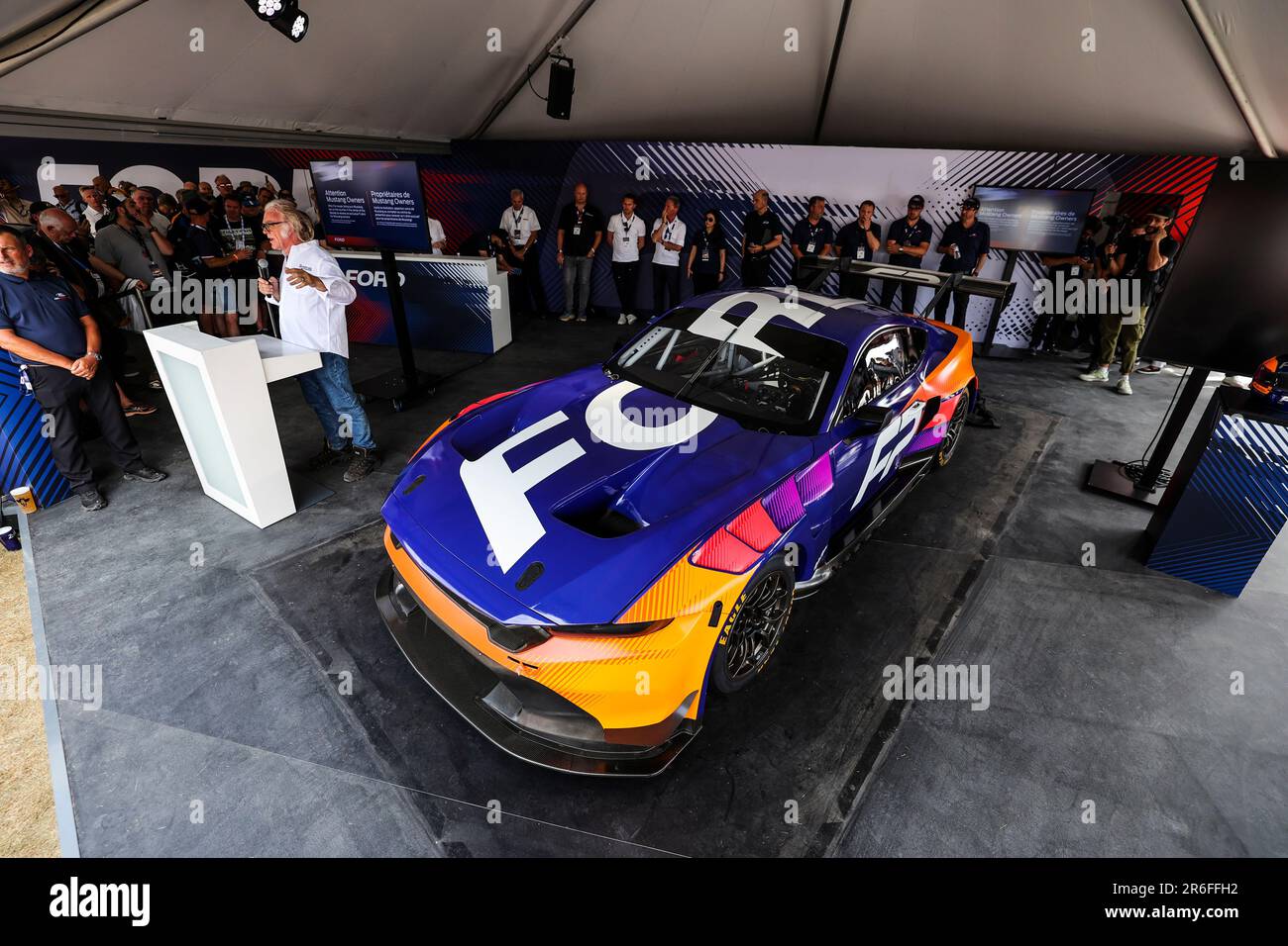 Le Mans, France. 09th June, 2023. Larry Holt, Multimatic CEO, portrait ...