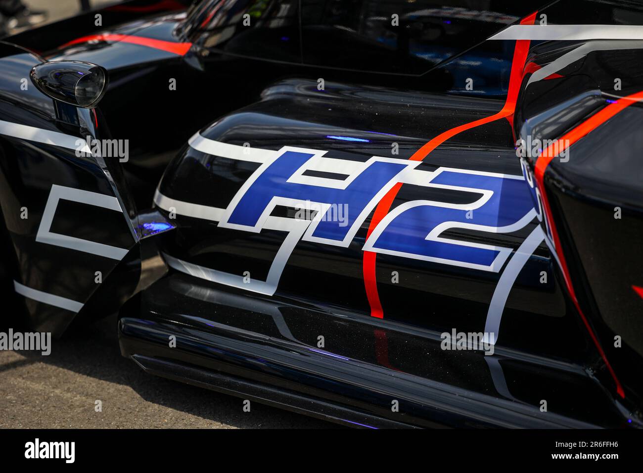 Le Mans, France. 09th June, 2023. Toyota GR2 H2 Hydrogen Racing Concept ...