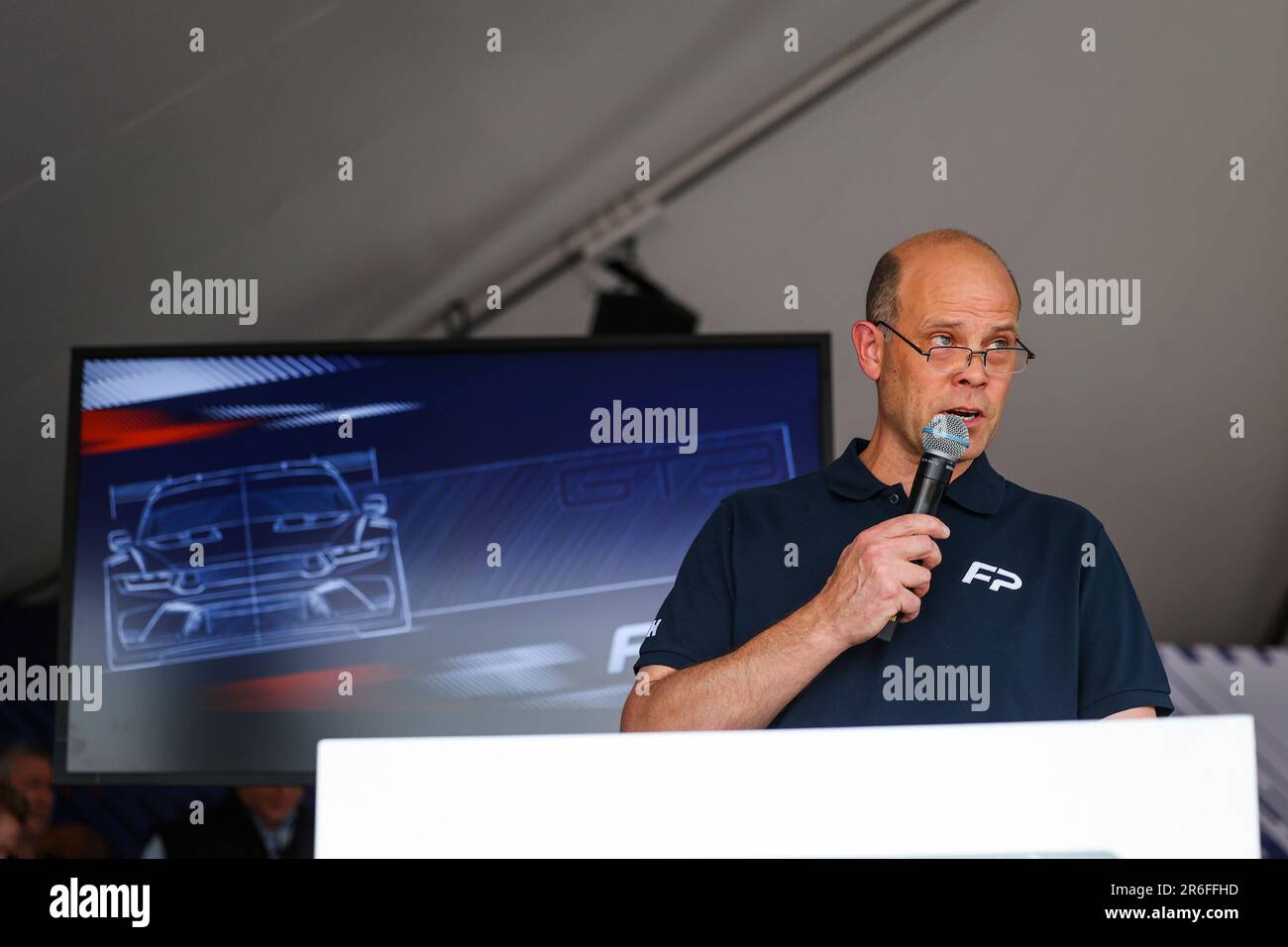 Le Mans, France. 09th June, 2023. Mark Rushbrook, Ford Performance ...