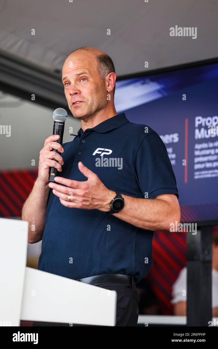 Le Mans, France. 09th June, 2023. Mark Rushbrook, Ford Performance ...