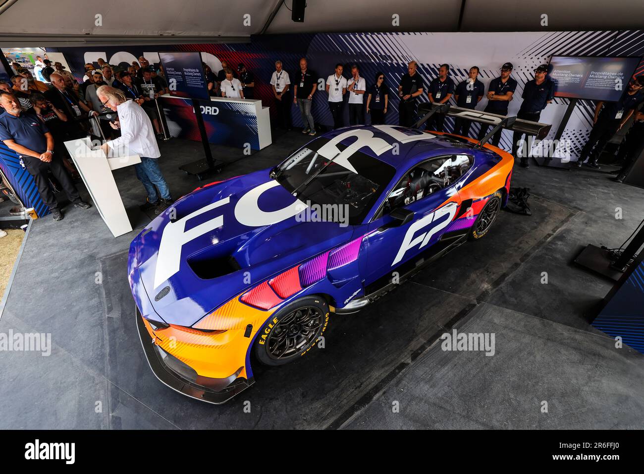 Le Mans, France. 09th June, 2023. Larry Holt, Multimatic CEO, portrait ...